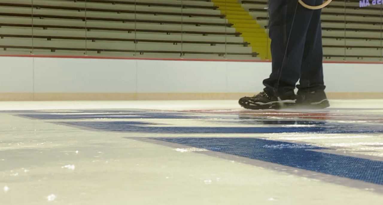 Big Red Staff Sets Lynah's Ice