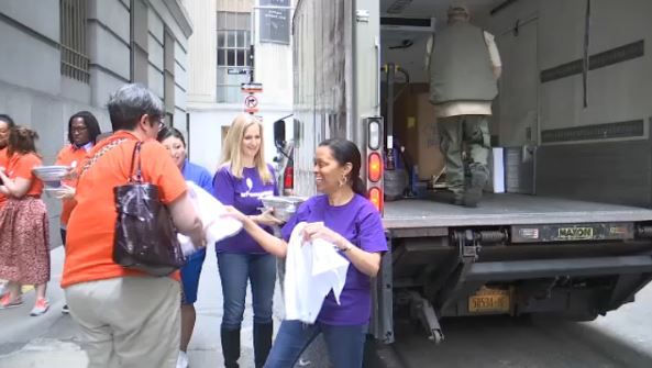 Event postponed due to Coronavirus fears donates food to City Harvest