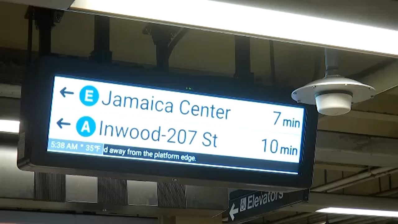 Countdown clocks now installed at every subway station in the city
