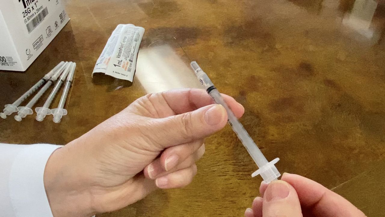 Company builds syringes for COVID-19 vaccination effort