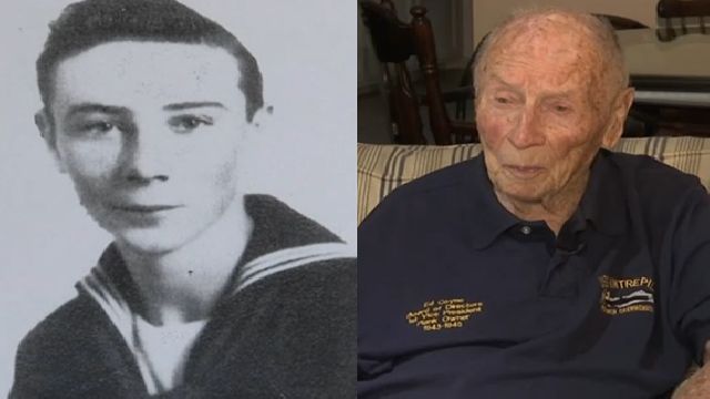 Original USS Intrepid crew member on ship's 75th anniversary