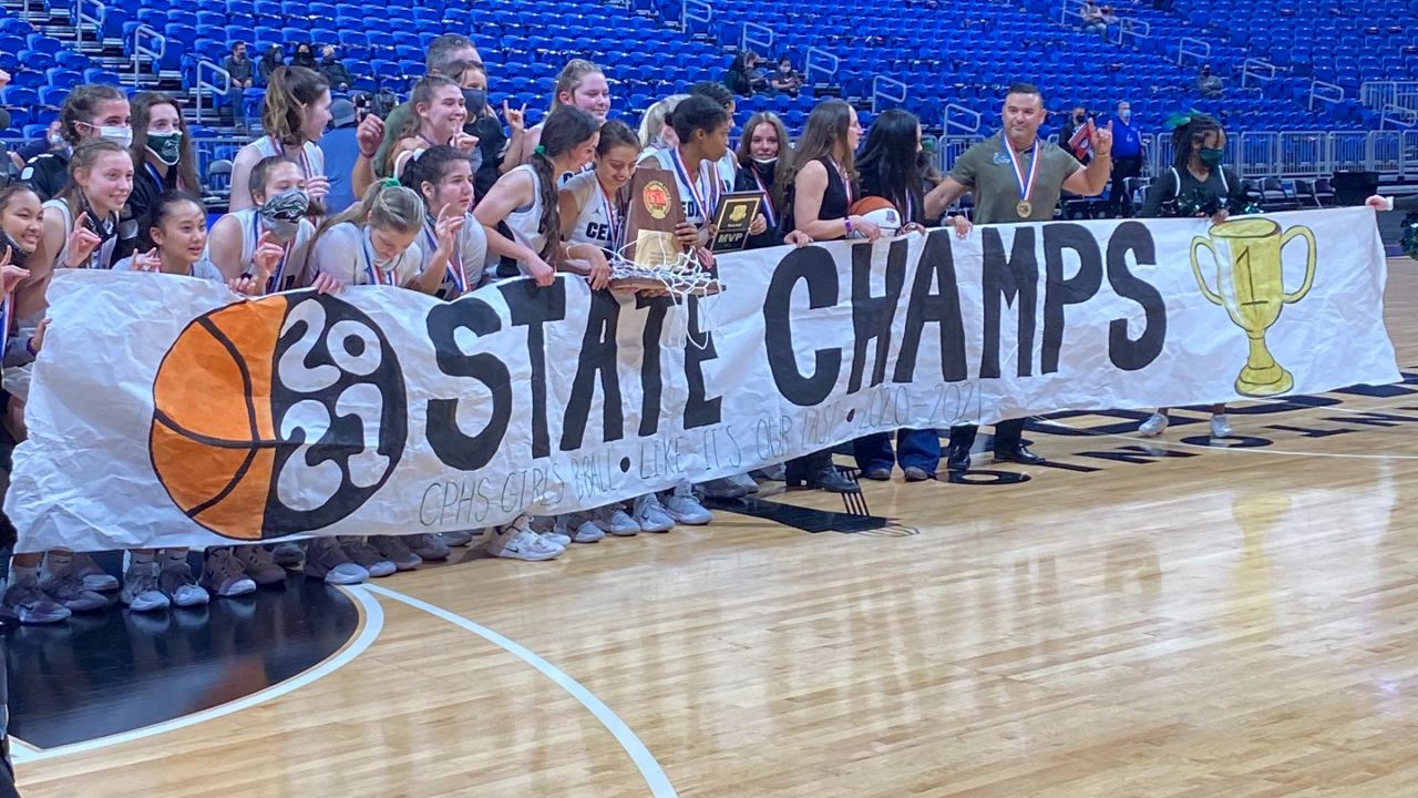 Cedar Park Girls Bring Home First Basketball Title