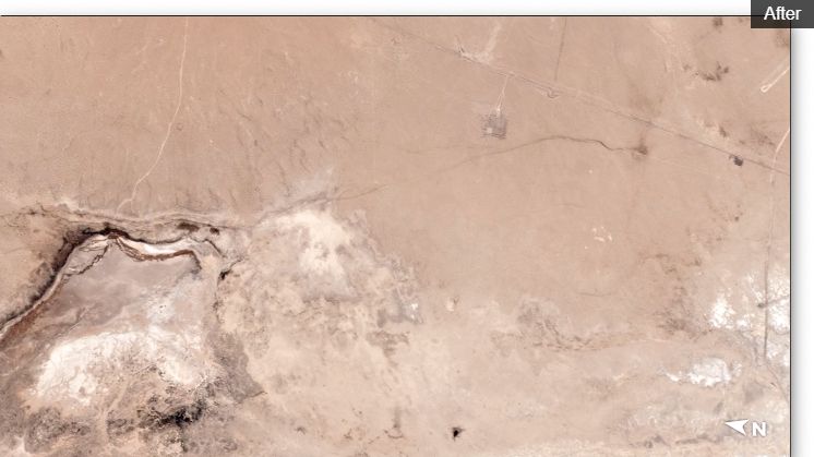 California Quake Opens Crack Visible From Space