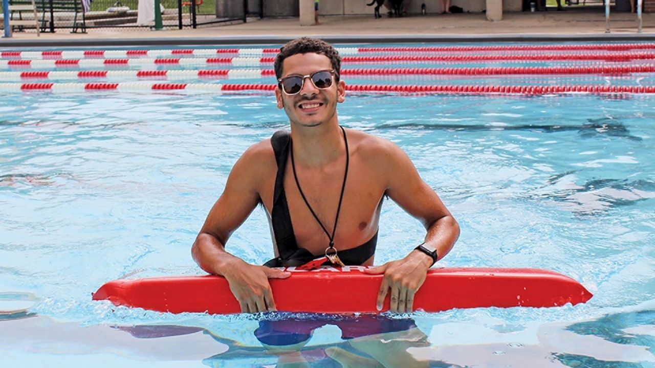 City Council member Keating volunteers as lifeguard