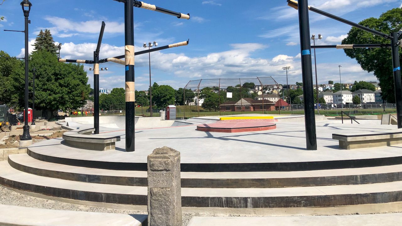 Construction on skate park ramping up for summer