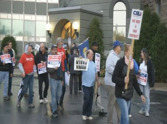 CSEA Union Members Rally for Action