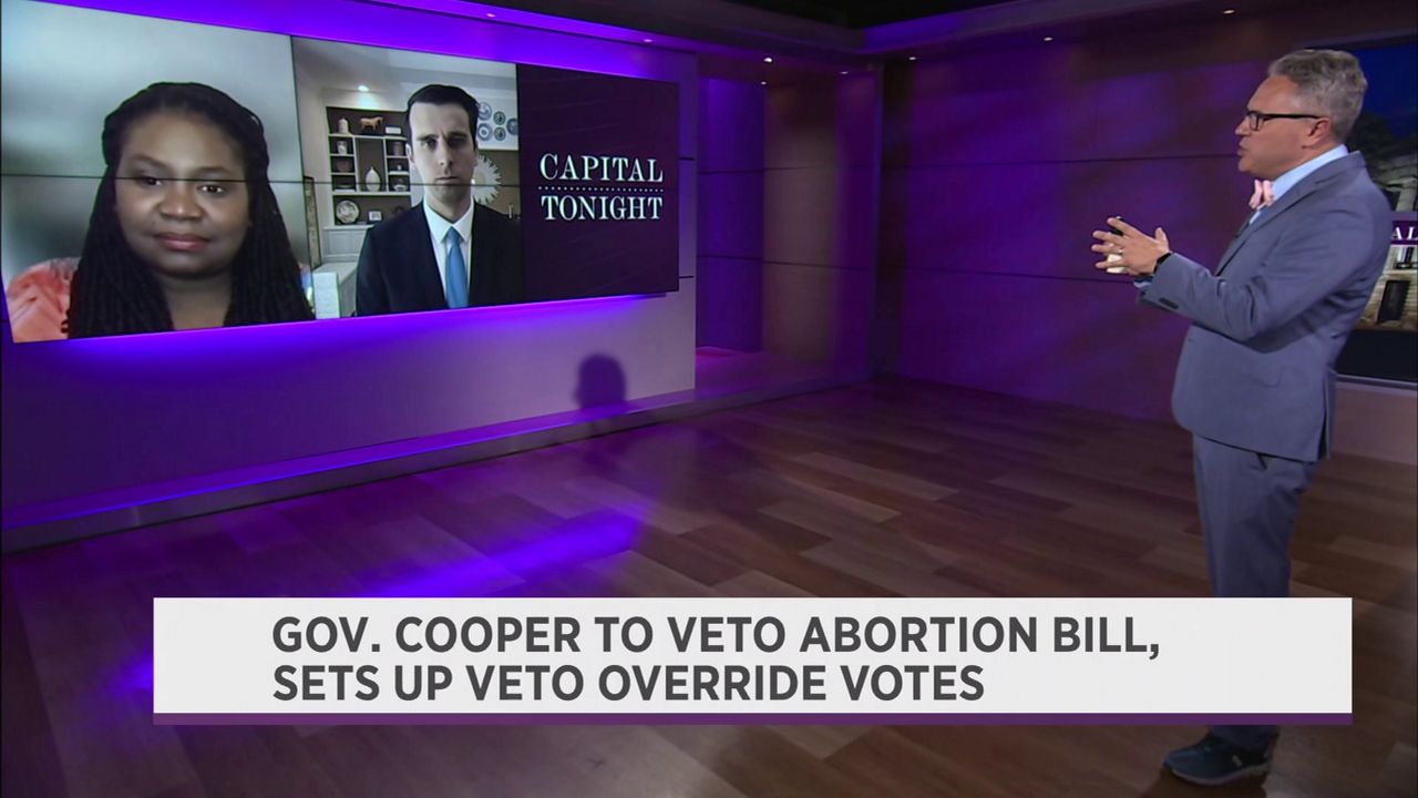 Gov. Cooper works to build support for abortion bill veto