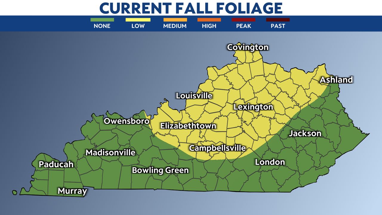The drought could affect fall color this year