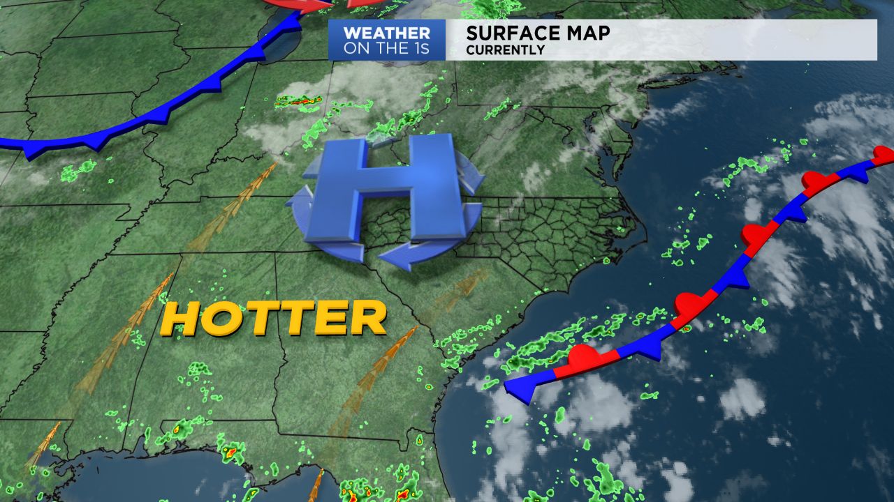 Heat & humidity set to climb