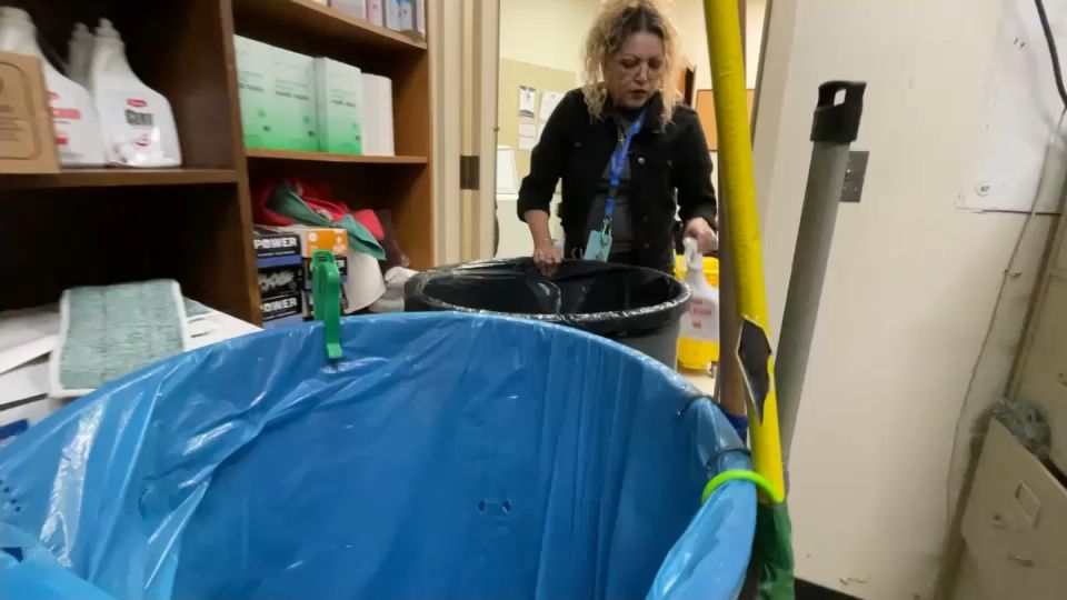 School custodian credited with saving student's life