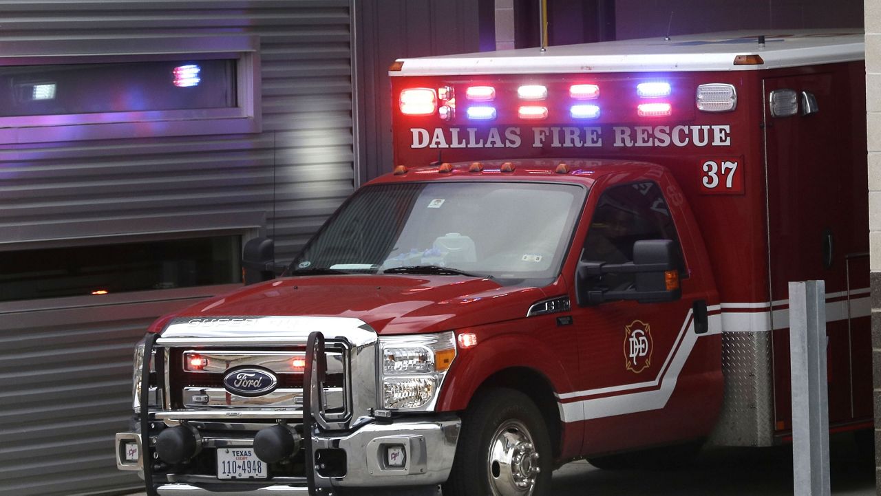 4 Dallas firefighters injured as engine crashes off bridge