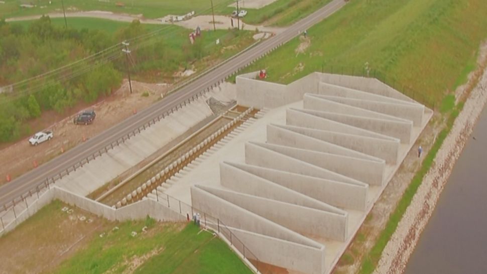 $8M Plum Creek Site 6 dam in east Kyle now finished