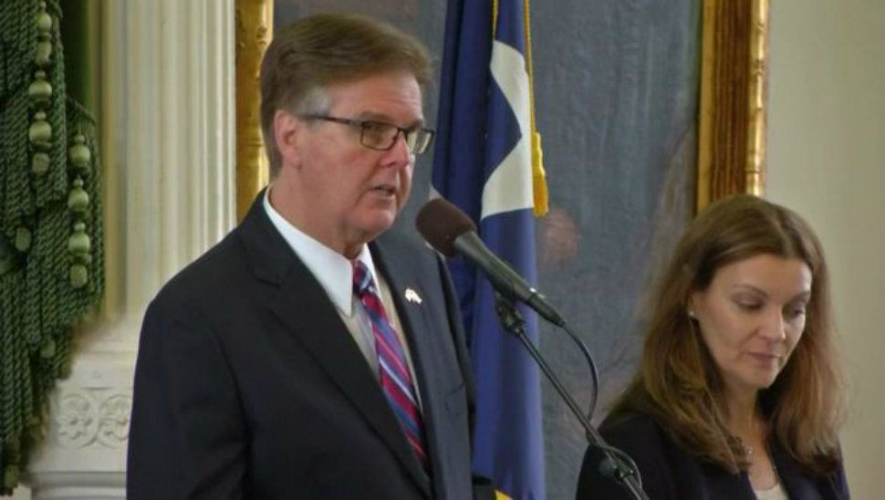 Dan Patrick Says State Could Build Part of Border Wall