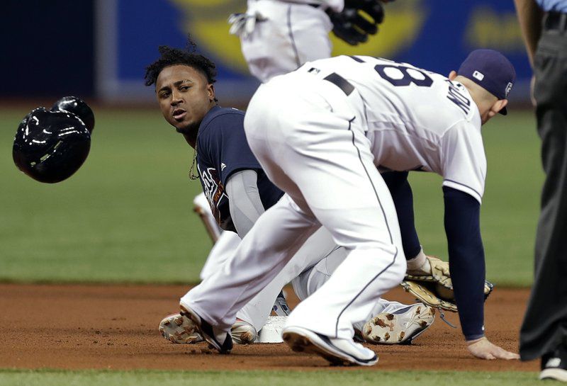 Rays lose to young Braves in Game 1 of series