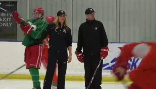 NASCAR Sibling Making Her Name on the Ice
