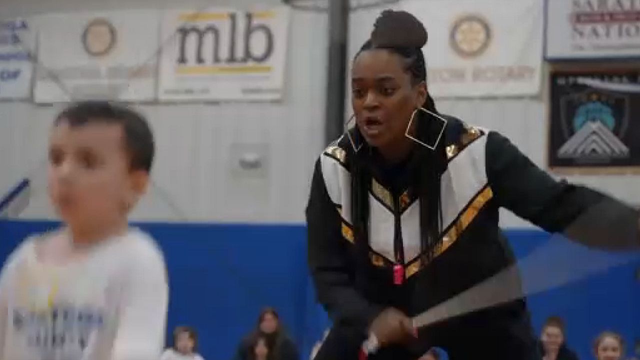 Kids learning the benefits of doing the double dutch