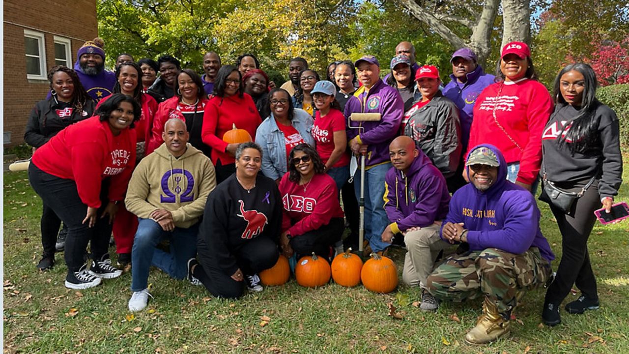Deltas donate supplies for domestic violence victims
