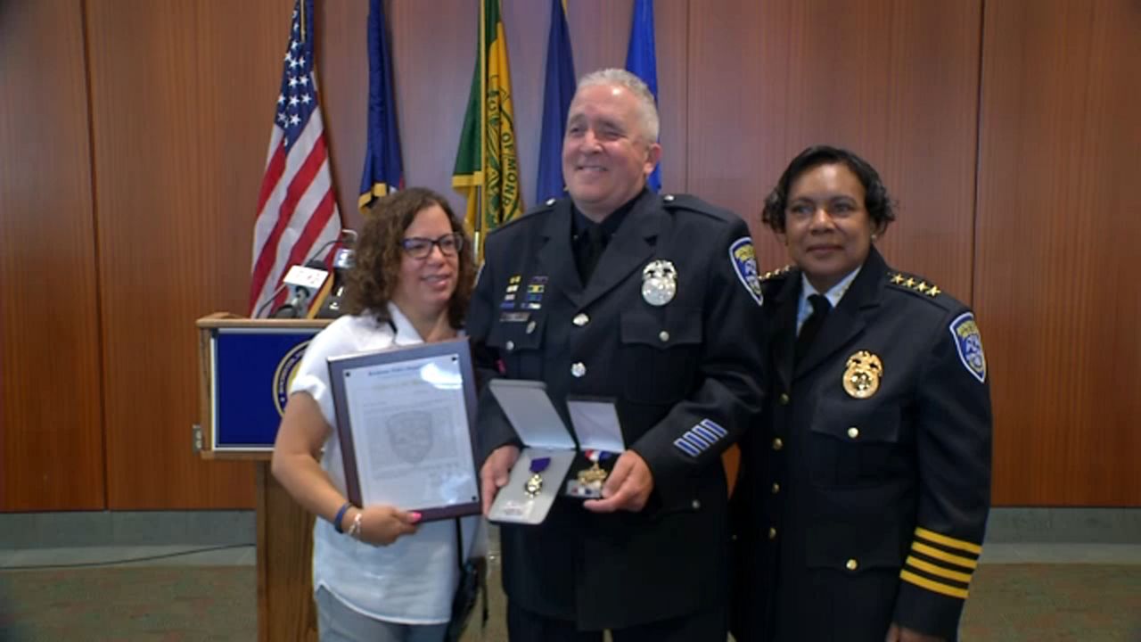 RPD Officer Denny Wright honored for bravery