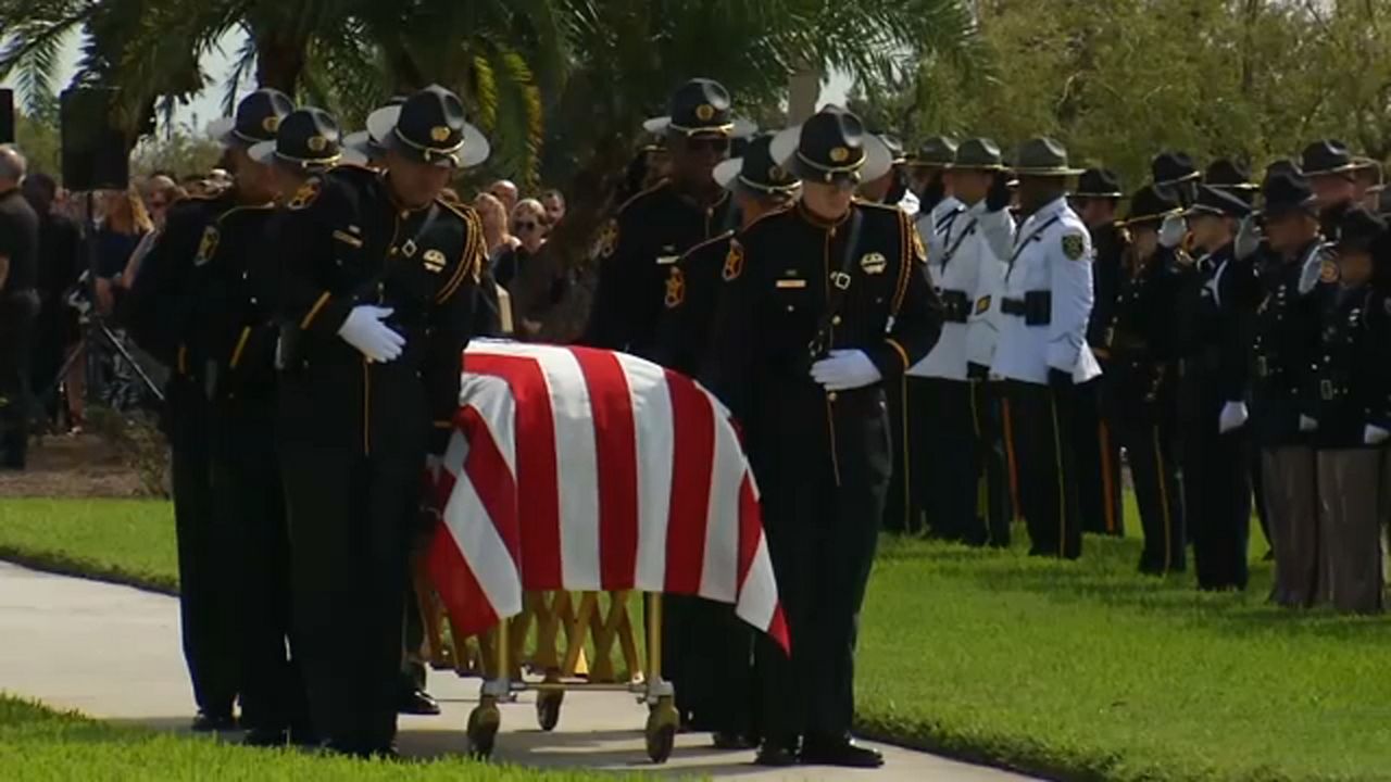 Fallen Polk deputy Blane Lane honored Tuesday