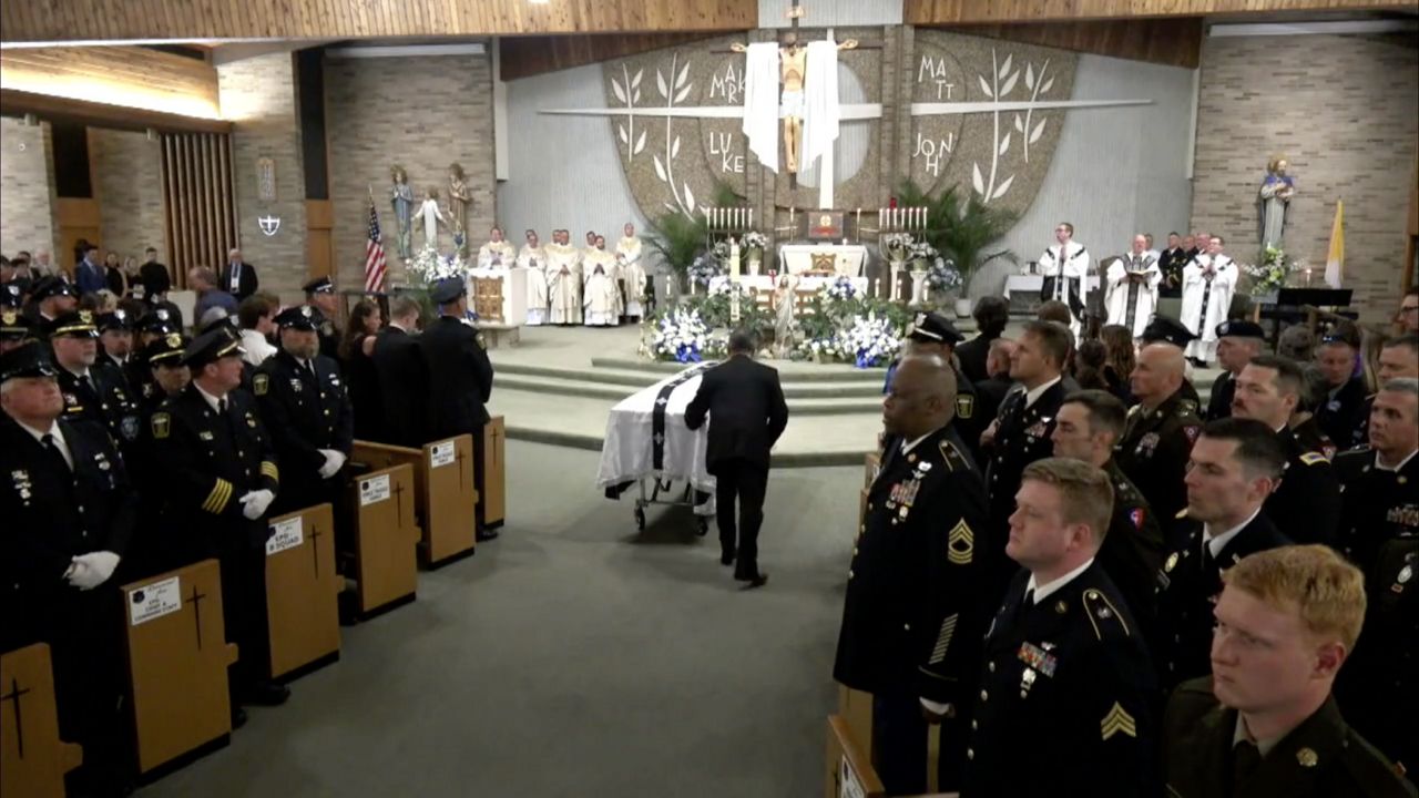 Officer Jacob Derbin funeral mass