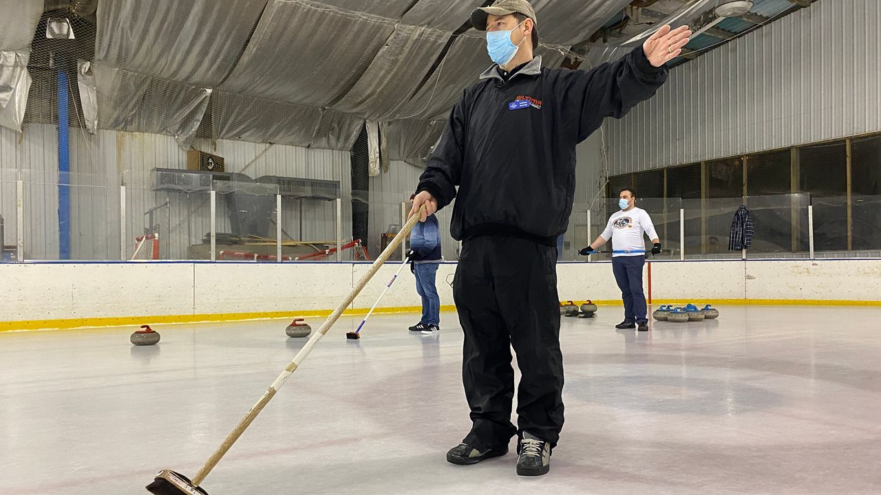 Plenty of room on the ice at Derby City Curling Club