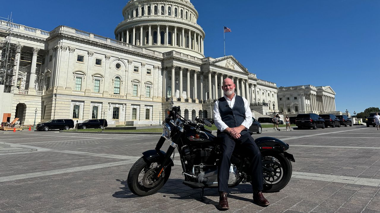 Congressman, retired Navy SEAL cherishes motorcycle