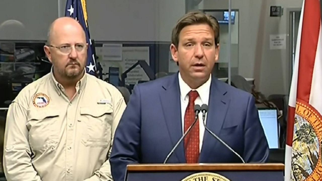 DeSantis gives update on Tropical Storm Nicole prep