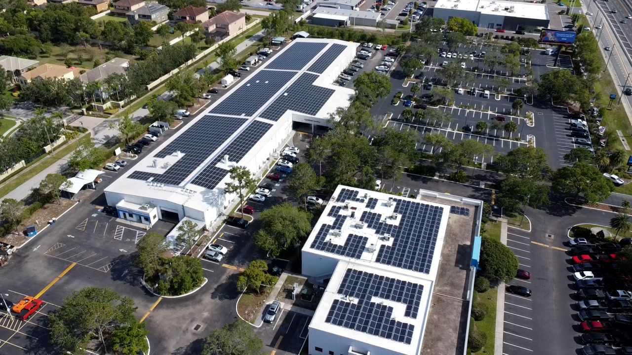 Renewable energy installations are on the rise in Florida