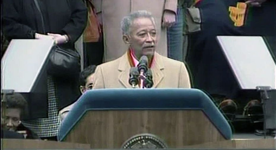 Watch: David Dinkins' Inaugural Address