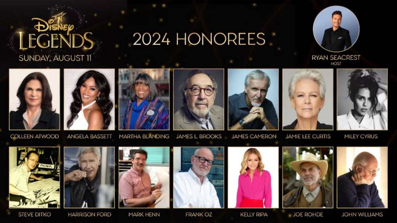 Disney releases details on D23 fan event, 'Legends' honorees