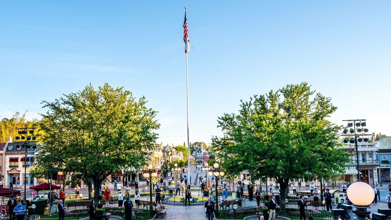 Disneyland celebrates more than 150 military vets