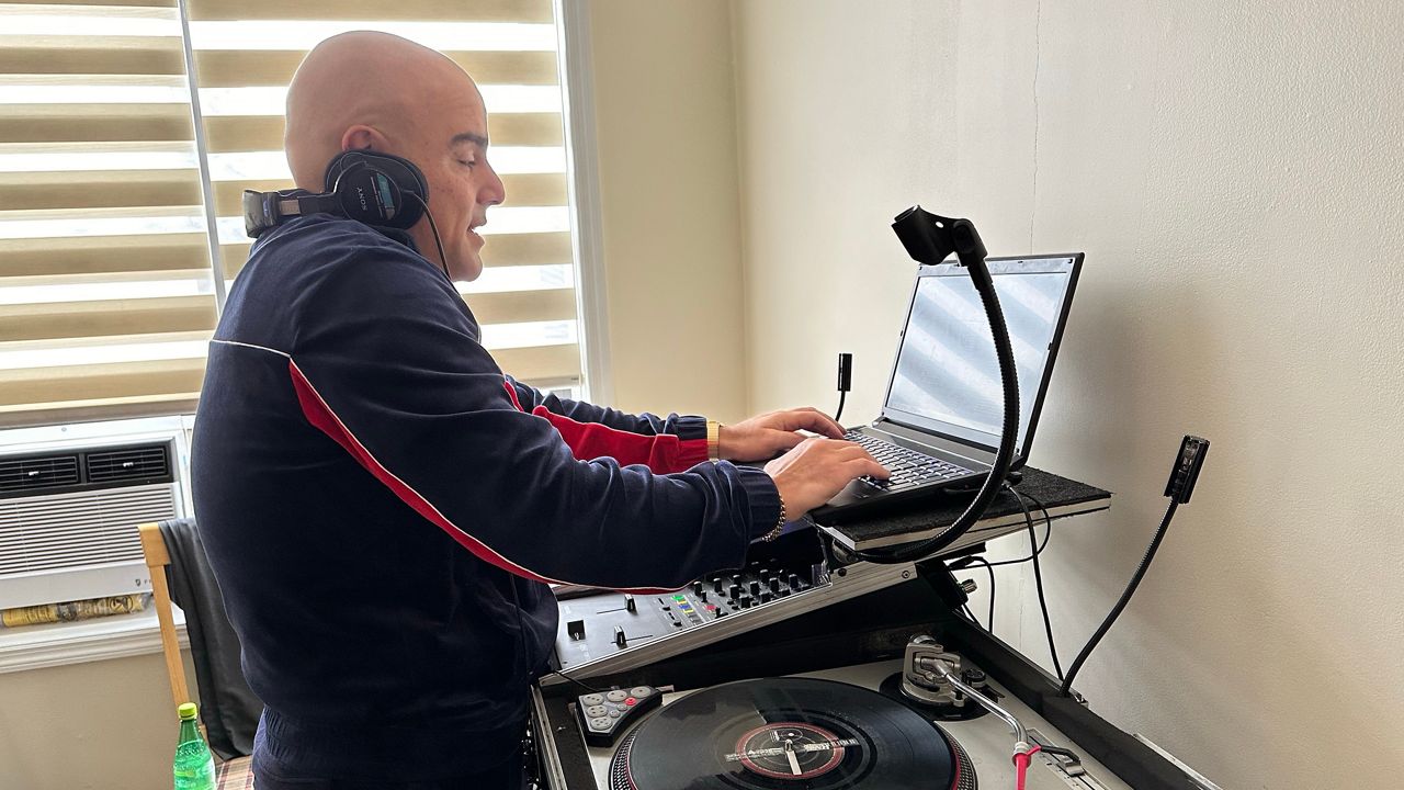 DJ raises awareness about being blind