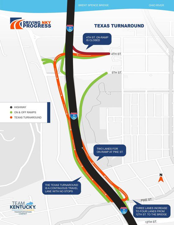 Kentucky's Texas Turnaround ramp officially opens