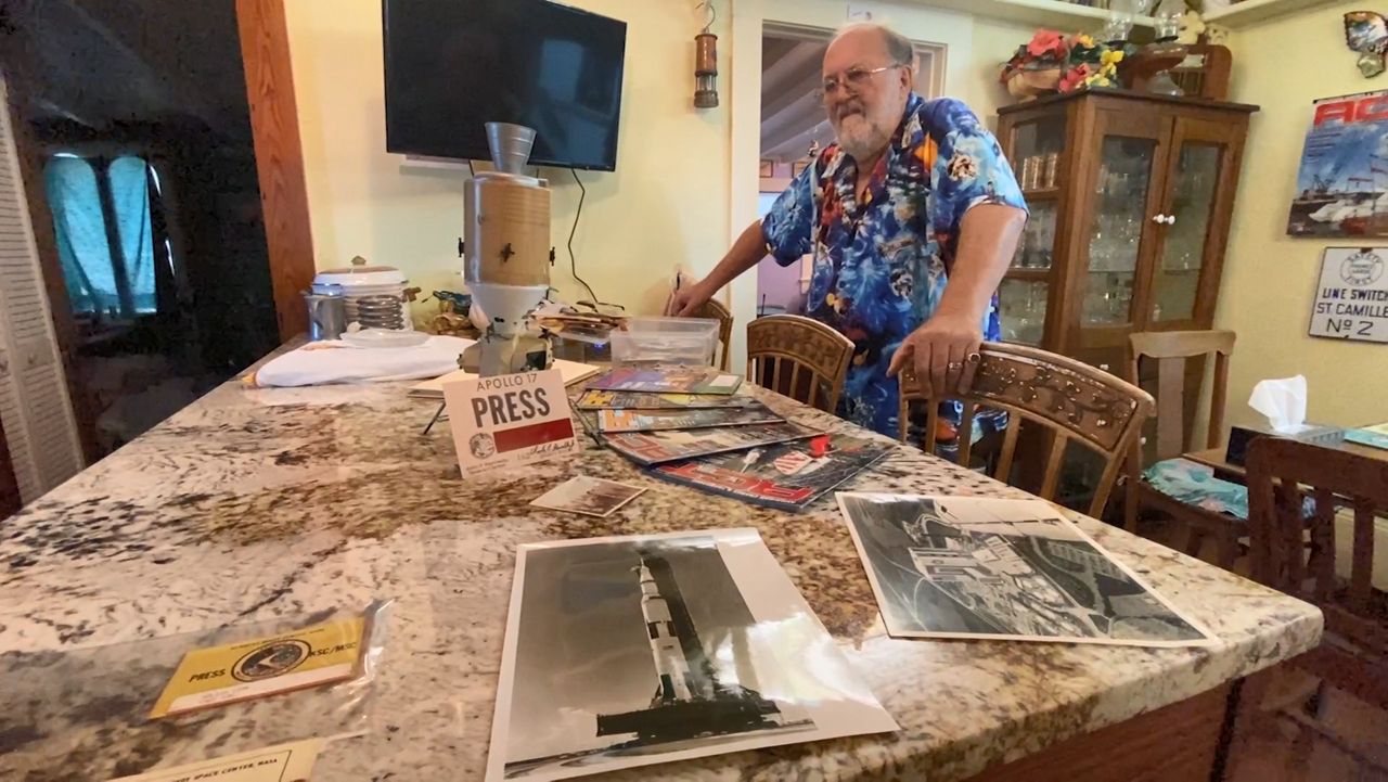 Photographer recalls final Apollo mission 50 years later