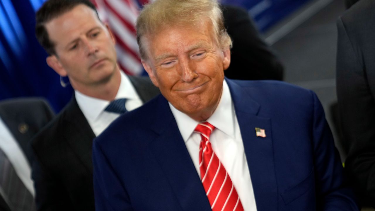 Donald Trump leaves campaign trail for court appearances