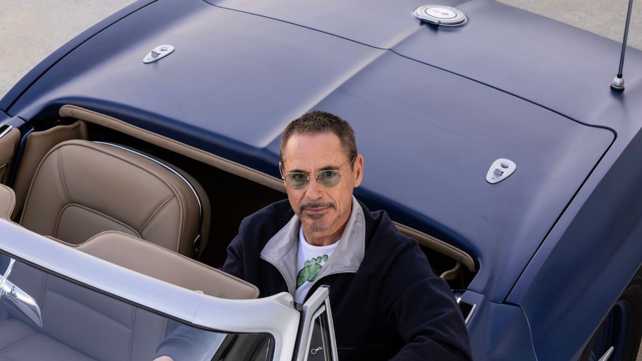 Robert Downey Jr. gives away first of six classic cars