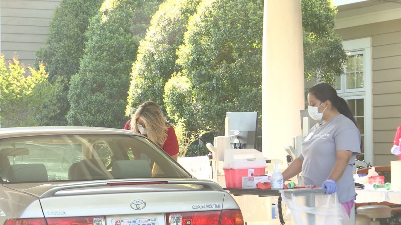 Cancer Center Uses Drive-thru Option to Serve Patients
