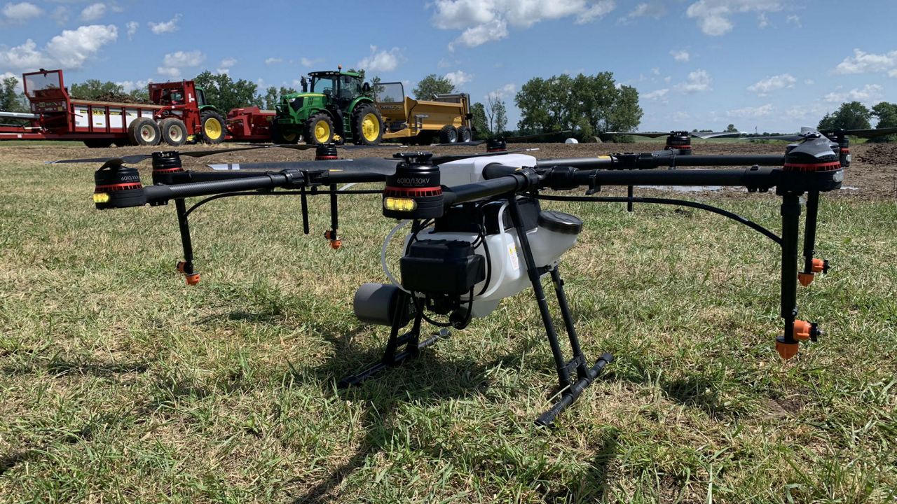 New Crop Spraying Drones