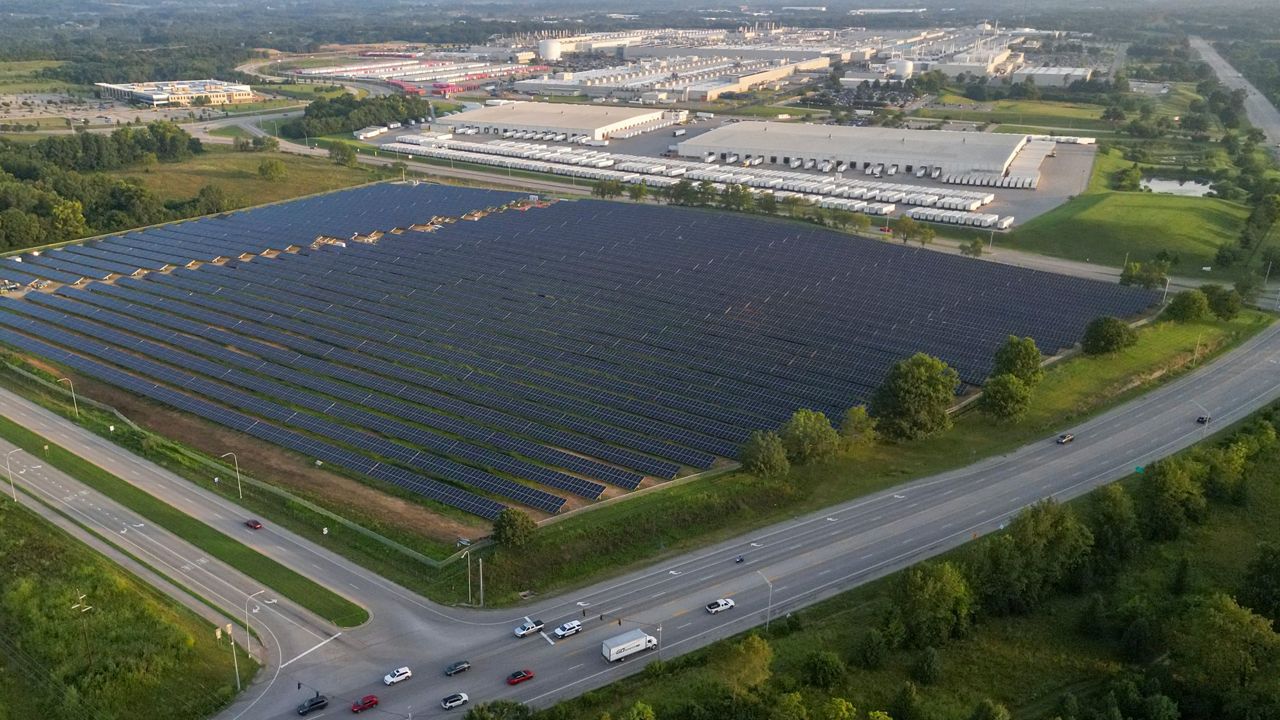 Toyota Kentucky unveils 30-acre solar field
