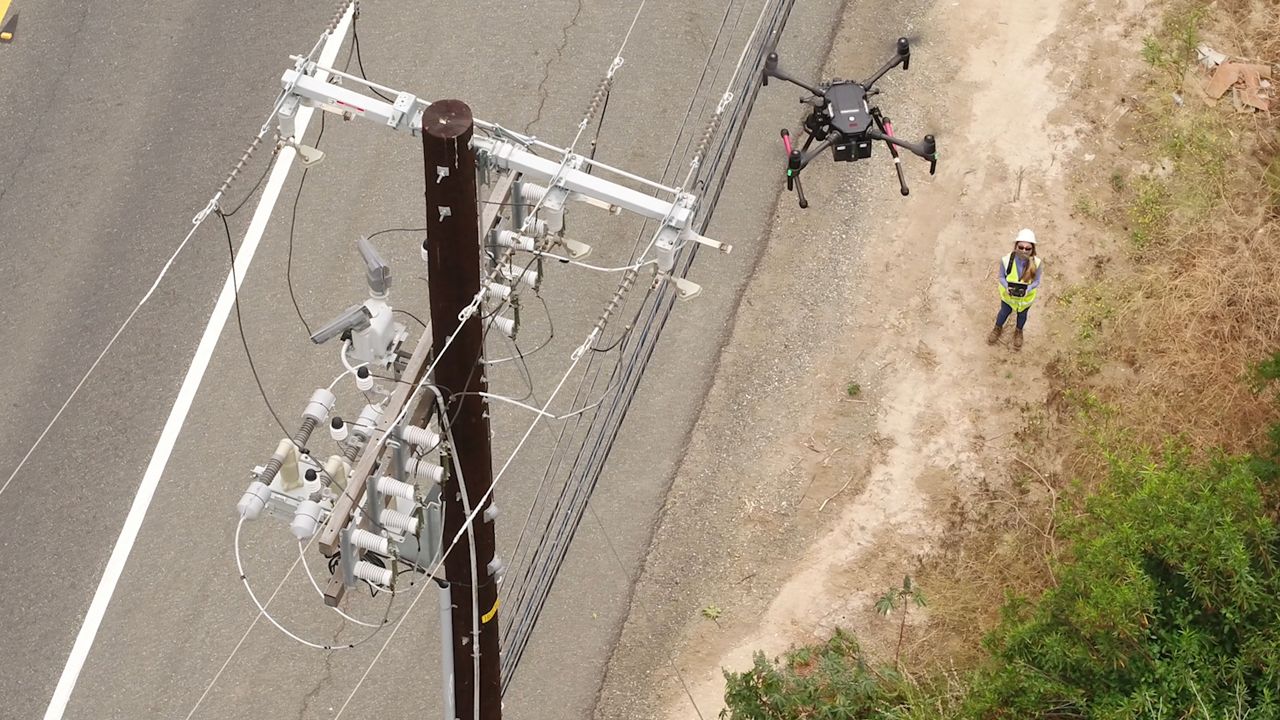SCE Using Drones as Part of Wildfire Prevention Measures