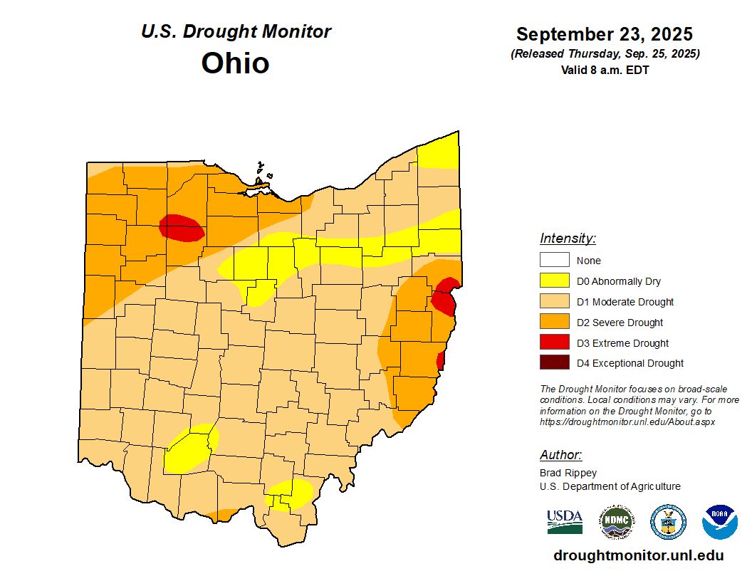 Fall colors begin to show across Ohio
