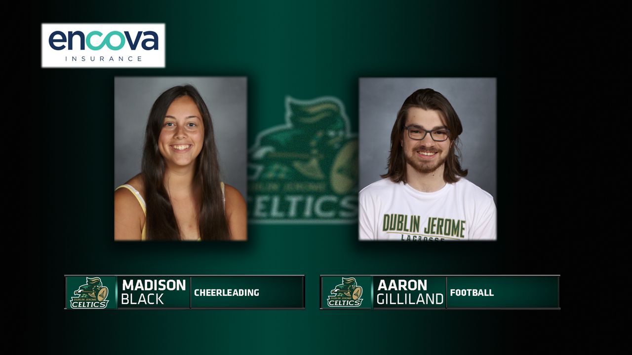Dublin Jerome students recognized as central region Week 7 Scholar Athletes