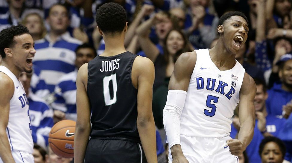 RJ Barrett leads No. 3 Duke to 113-49 rout of Stetson