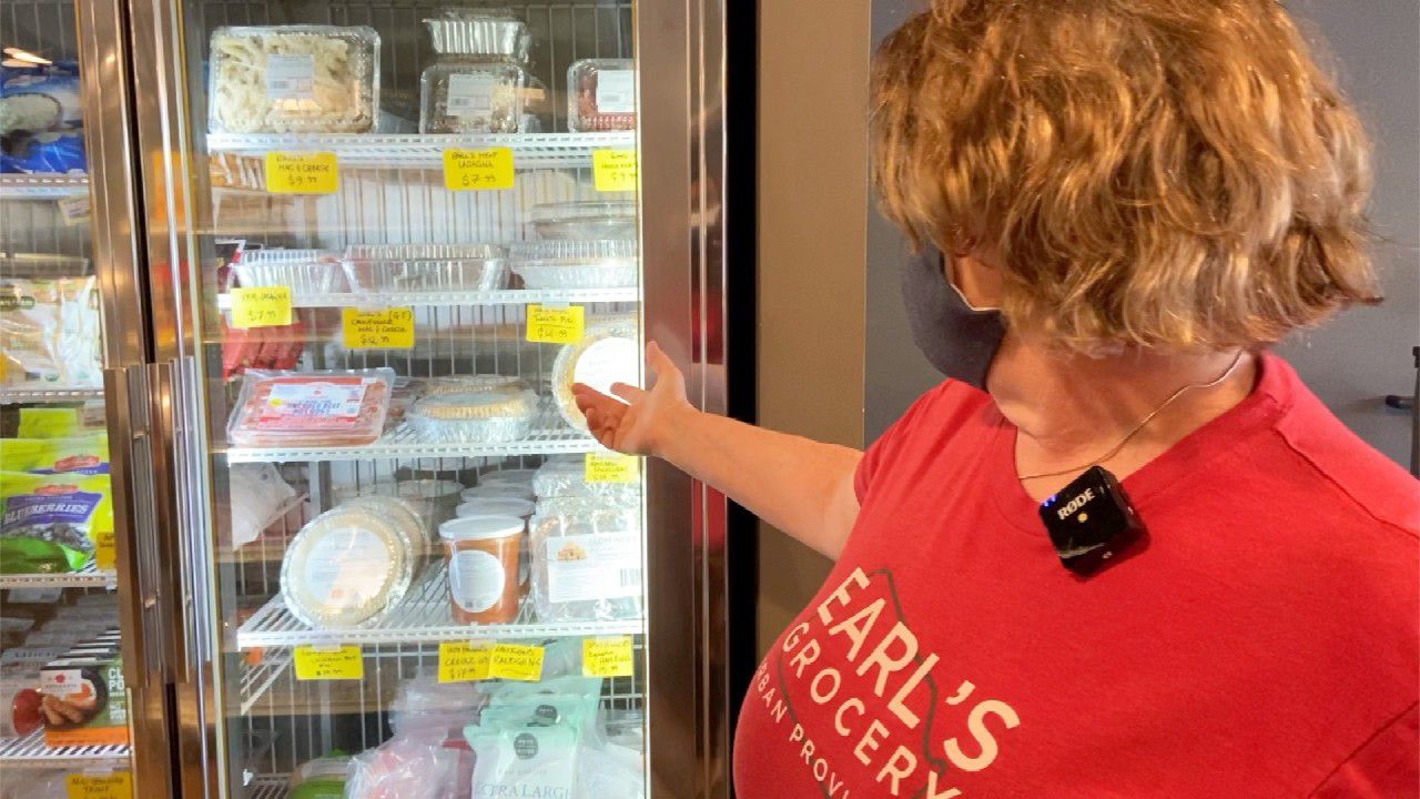 Charlotte grocery store adjusts to pandemic