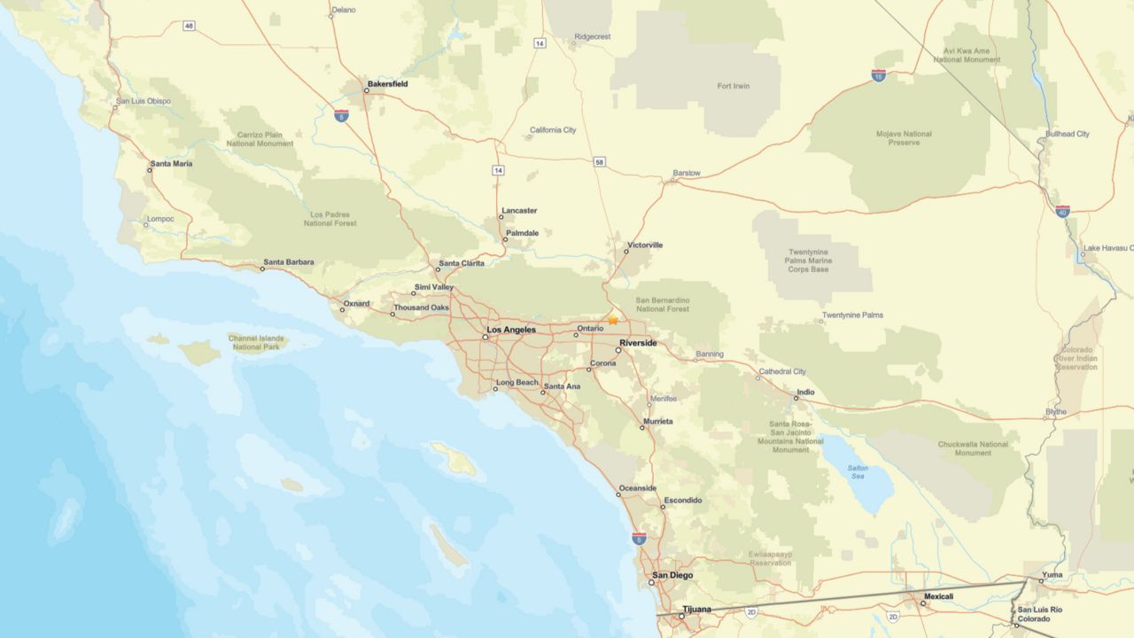 SoCal rattled by several earthquakes