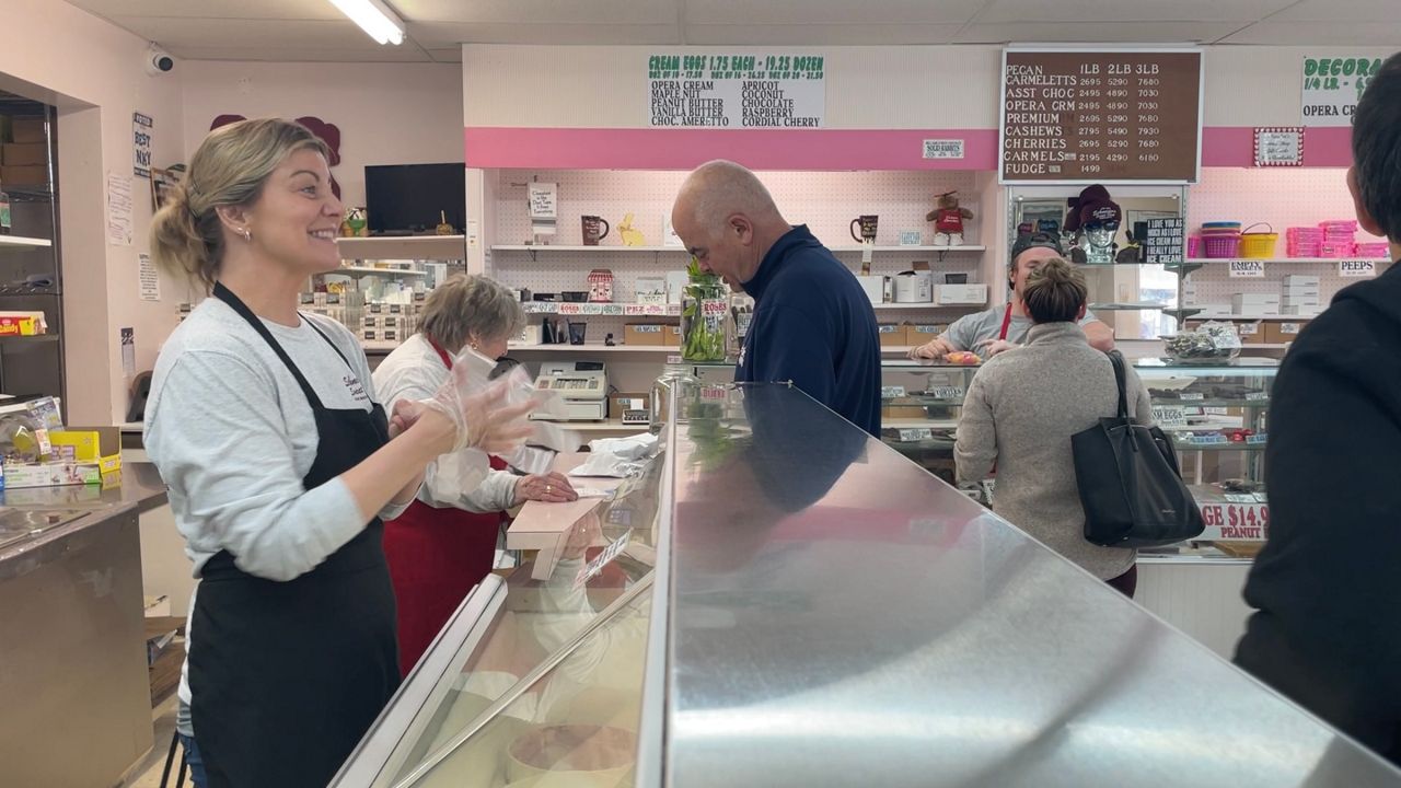 Candy shops stay busy for Easter