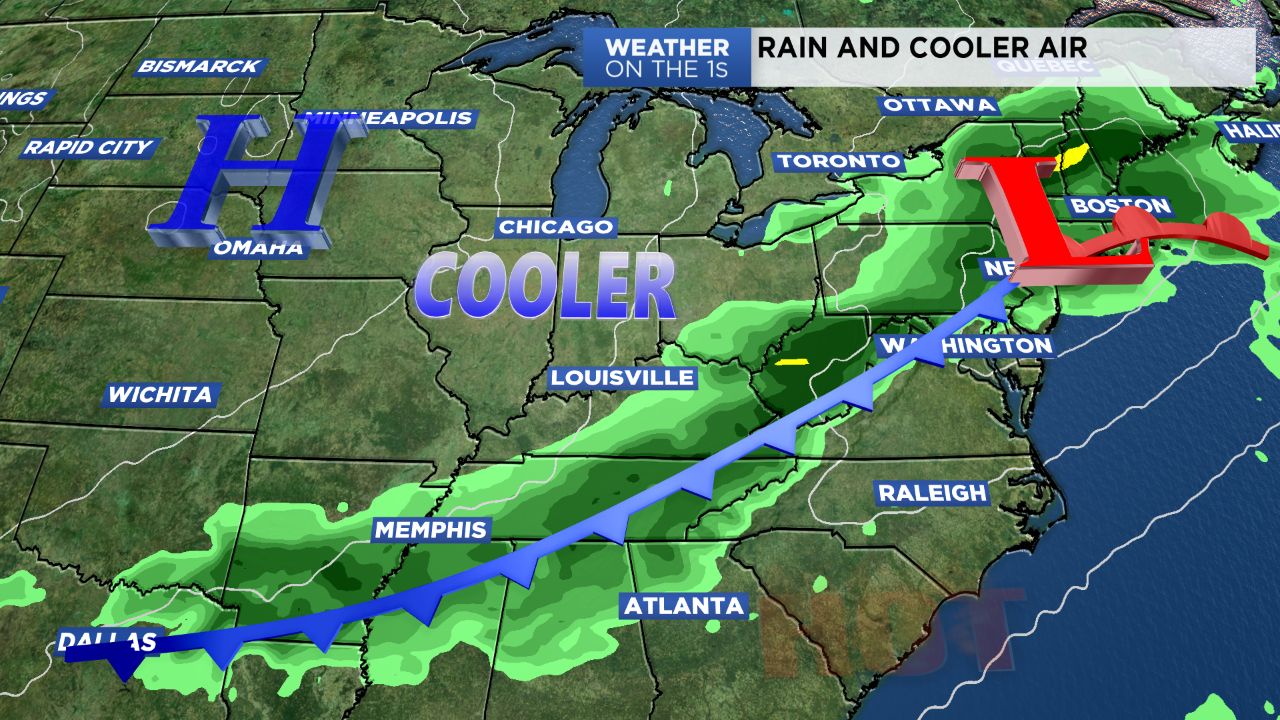 Remnants Of Barry To Bring Rain To Commonwealth