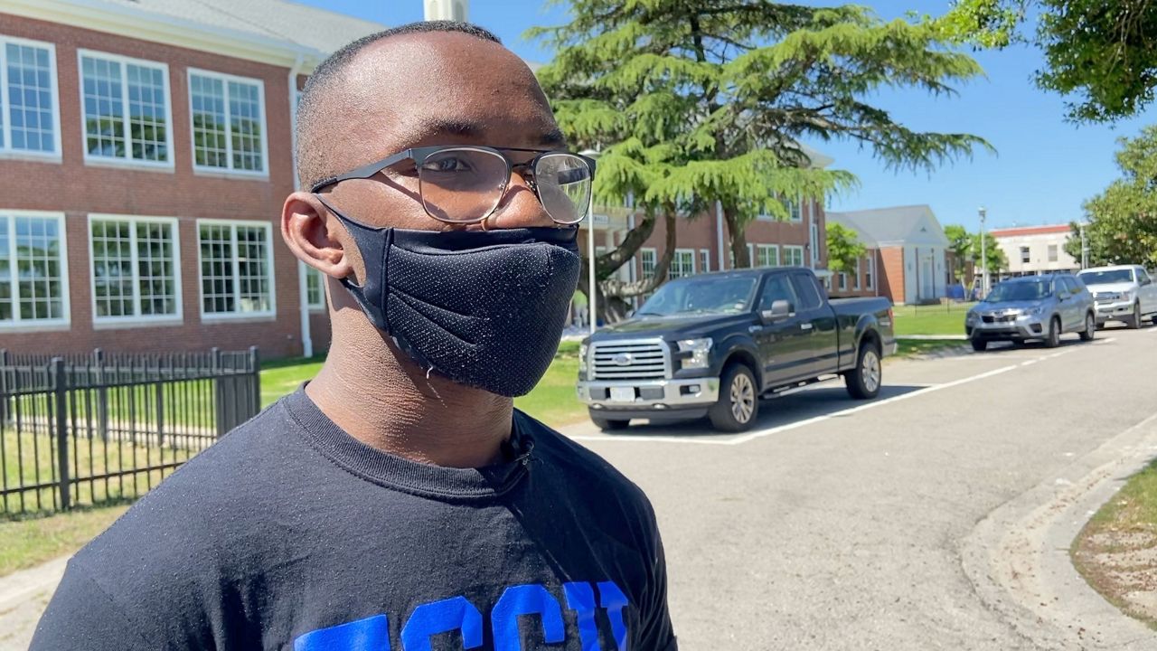 Students react to ECSU housing police officers on campus