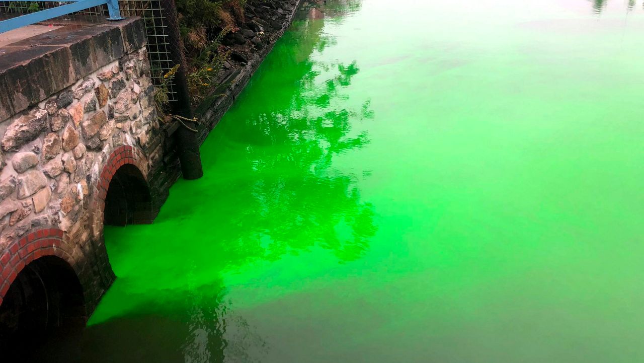Why the Gowanus Canal Was Glowing Green