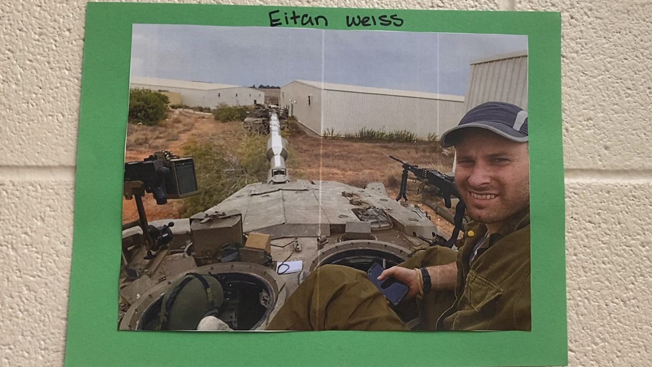 War hits home for Israeli teacher